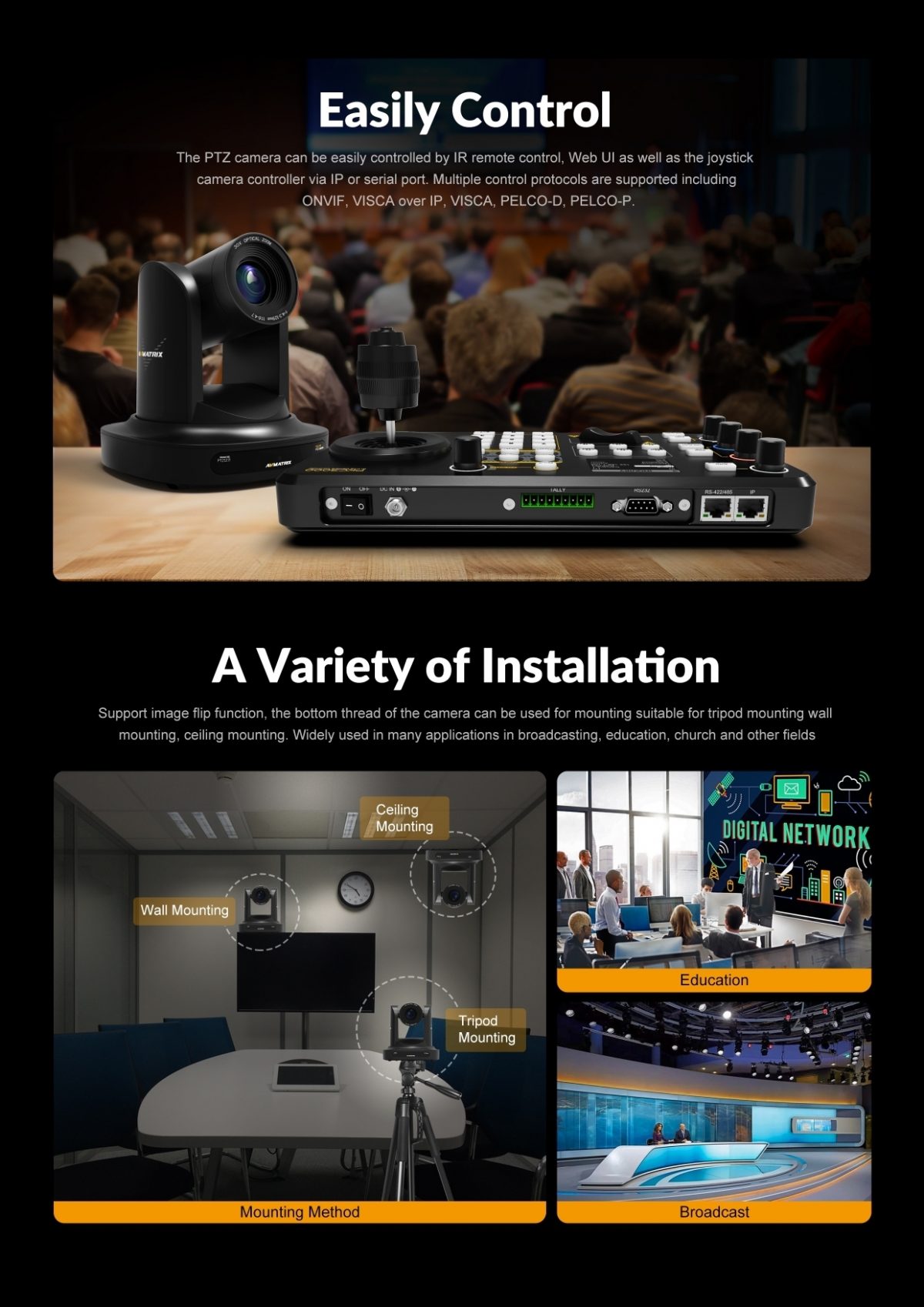 PTZ1271 - AVMATRIX -USA