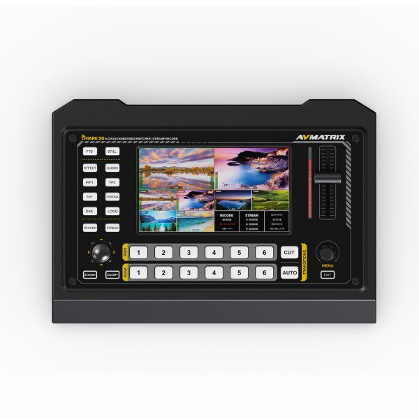 Shark S6-6-CH HDMI/SDI Video Switcher - AVMATRIX -USA